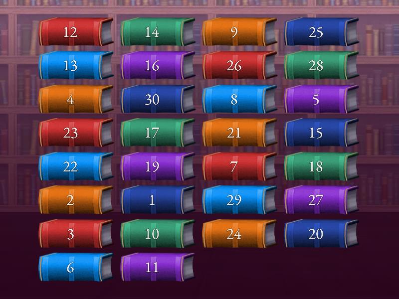 Present continuous Parametros - Flip tiles