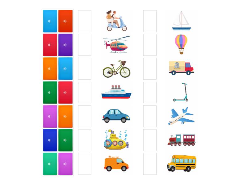 Listening_Transportation - Match up