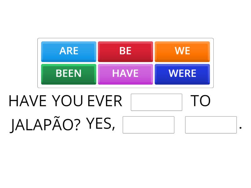 PRESENT PERFECT - A2 - Complete the sentence