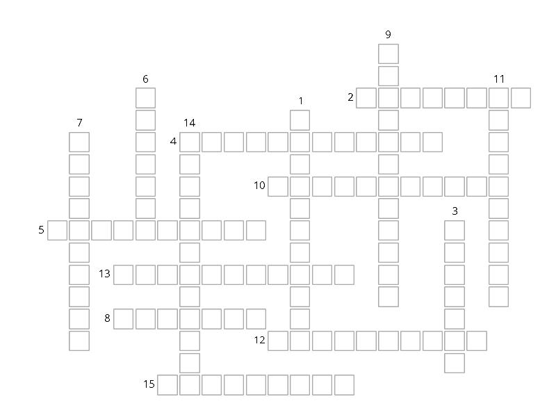 Condizionale - verbi regolari - Crossword