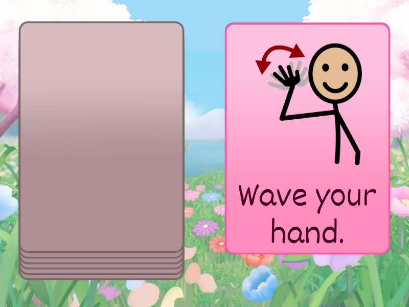 Different ways to move( Sentences) - Speaking cards