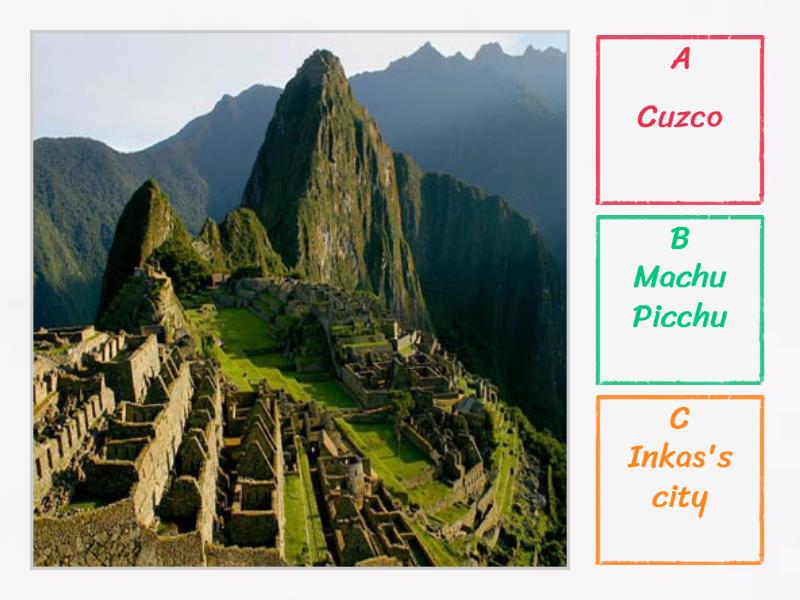 Famous Peruvian Landmarks - Quiz