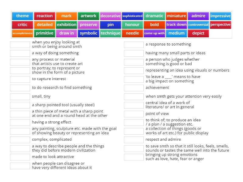 Impact 4 Unit 8 - Une las parejas