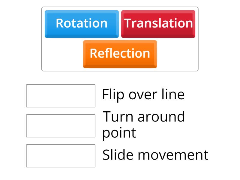 Rigid transformations. - Match up