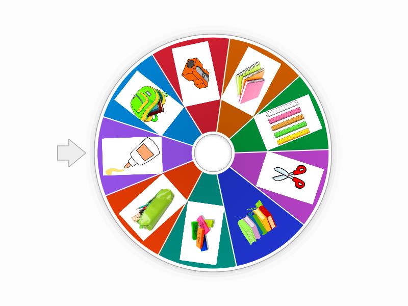 Classroom objects - What is it? What are they? - Spin the wheel