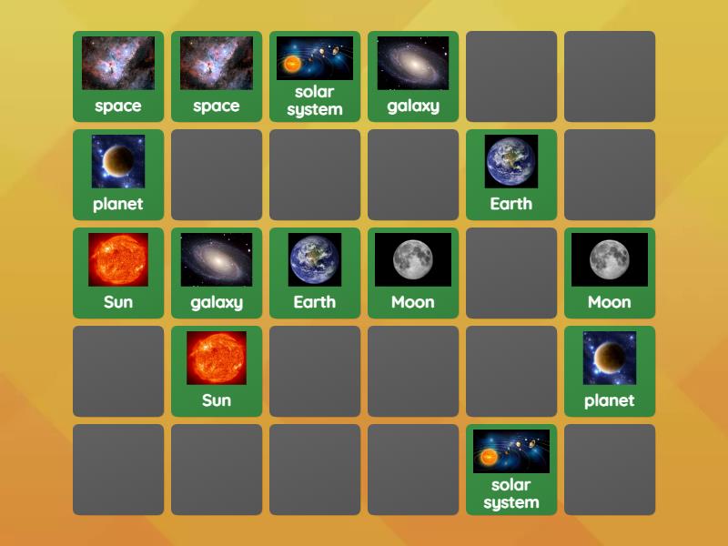Space - Matching pairs