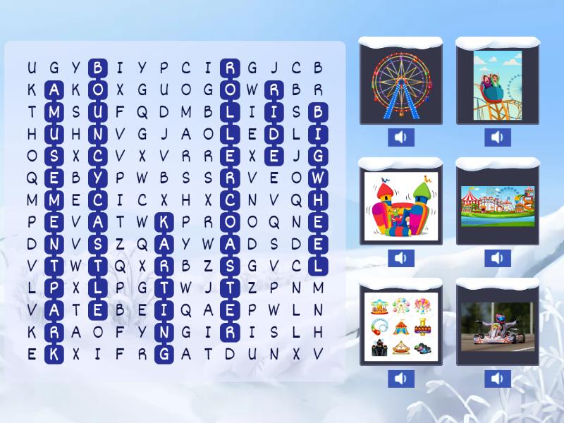 G5 M7 Song 1 - Wordsearch