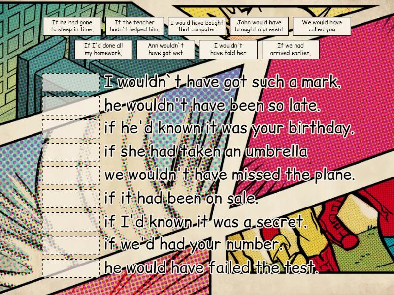 9B Solutions Int Third Conditional - Une las parejas