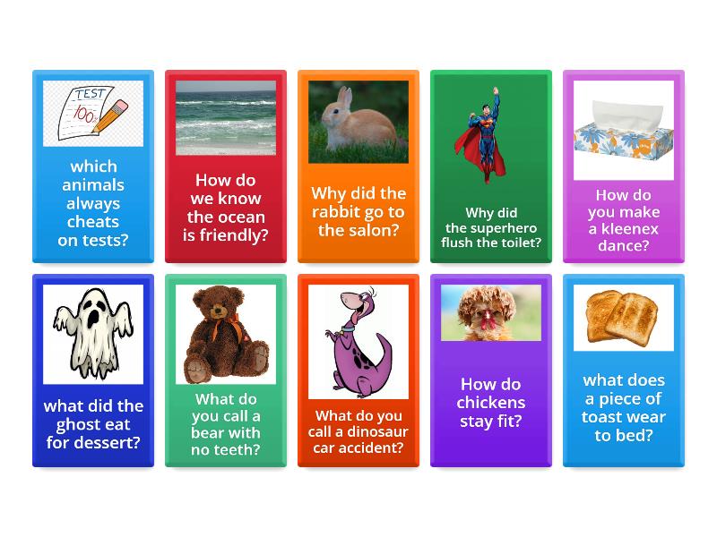 joke day - Flip tiles