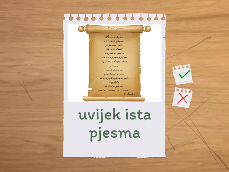 A2.2 frazemi - glazba i drugi - flashcards - Flash cards