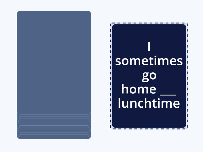 Prepositions of time at/in/on Elem EF - Speaking cards