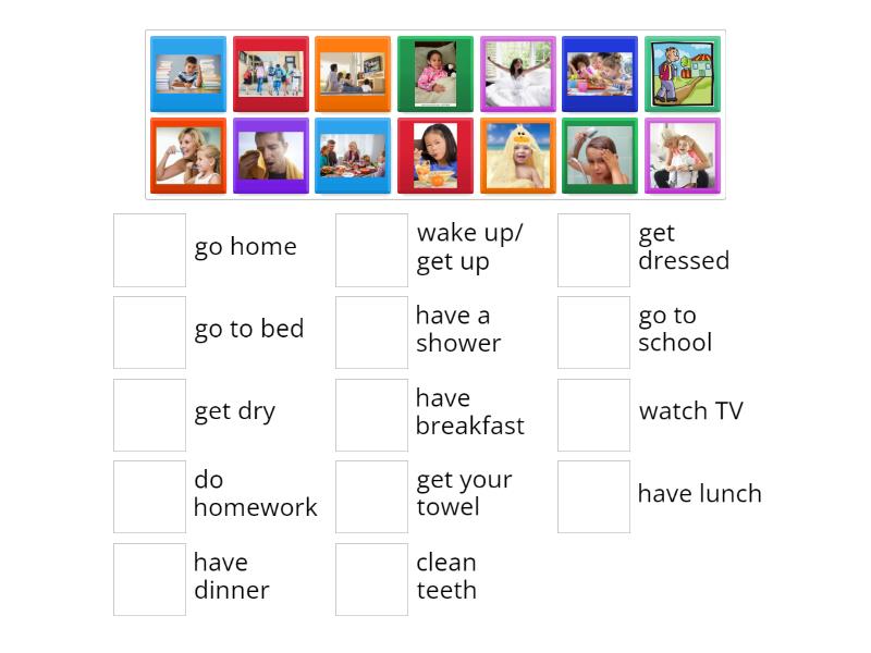 Daily routine power up2 - Match up