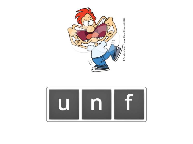 Short u Sound - Anagram