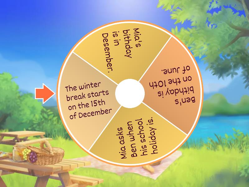 True or False - Spin the wheel