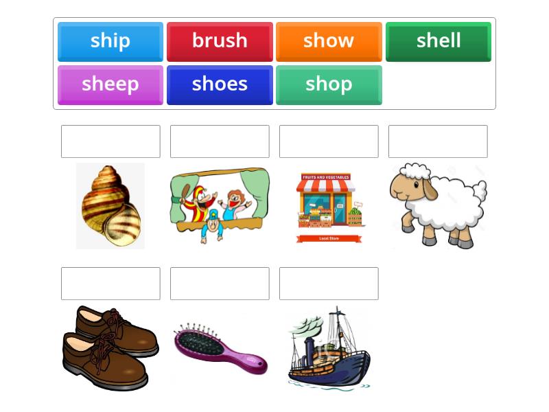 Sh Sounds - Match up