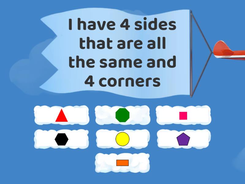 Shape riddles... - Find the match