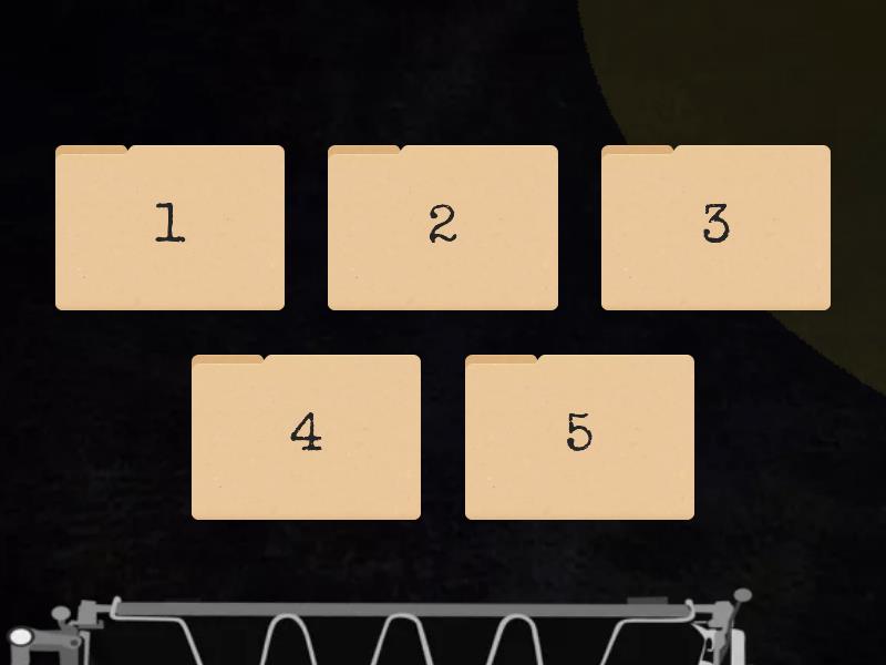 PICK A NUMBER GAMES - Open the box