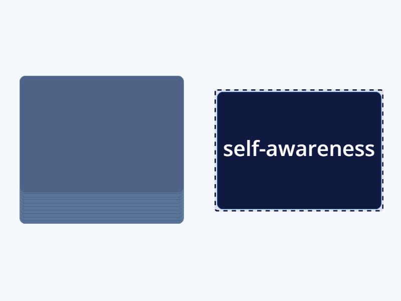 self prefix- open the boxes 3 mirrors - Speaking cards
