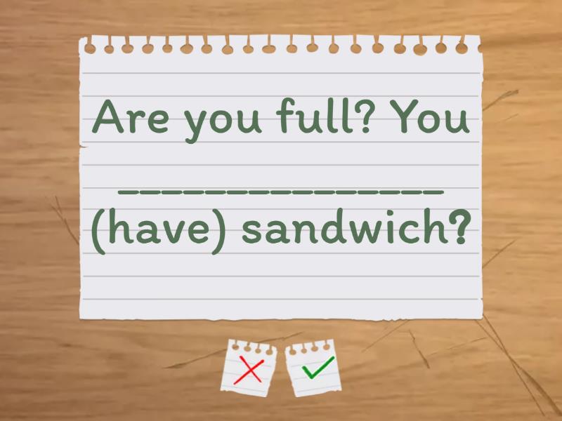 Present Perfect (+-?) - Flash cards