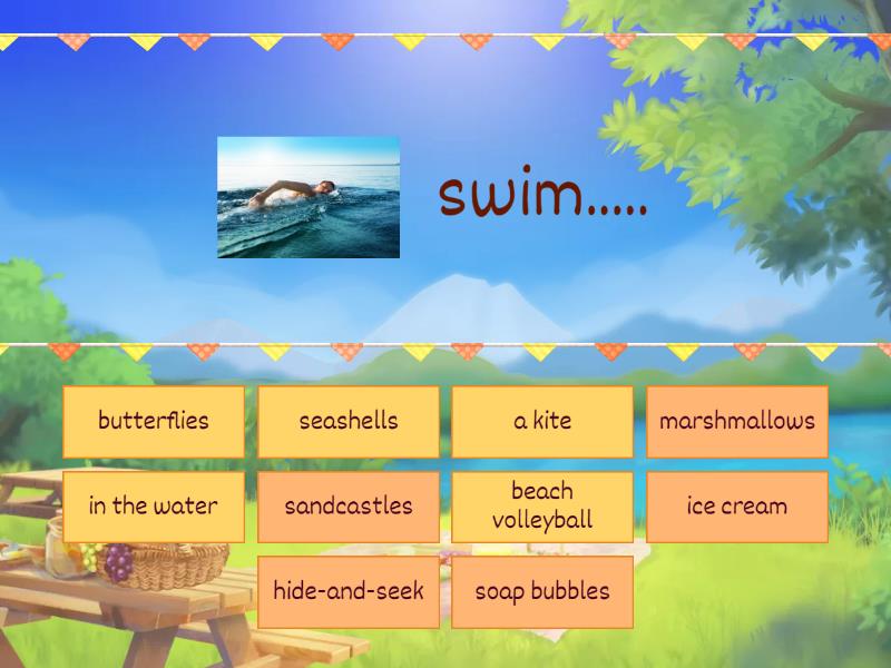 Look at the pictures. Match the verbs with the correct options to make ...