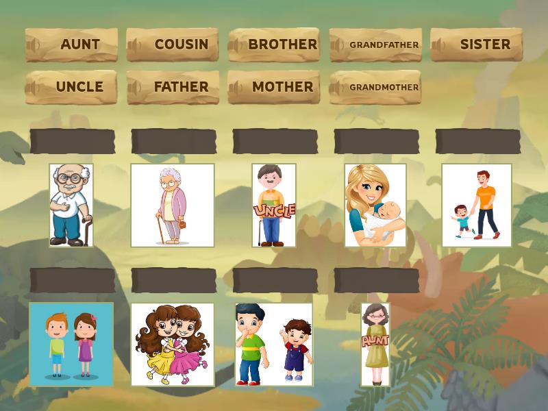 UNIT 3- FAMILY LIFE - Match up