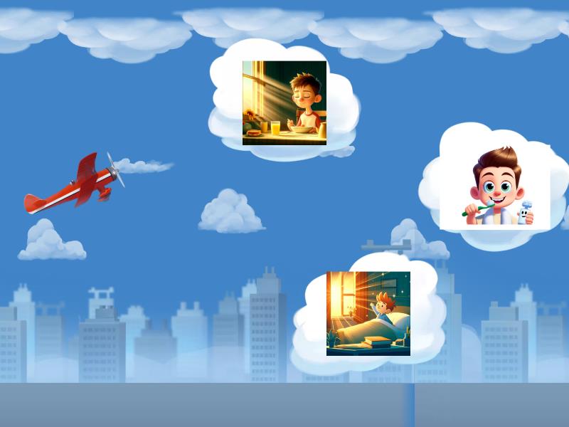 Daily routine - - Airplane