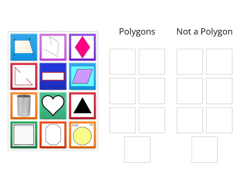 Polygons V Non Polygons - Ordenar por grupo