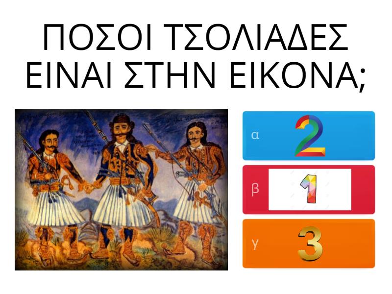 25η ΜΑΡΤΙΟΥ 1821 - Κουίζ