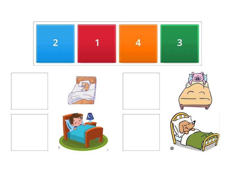 Arrange the sequence of the story thru picture - Match up