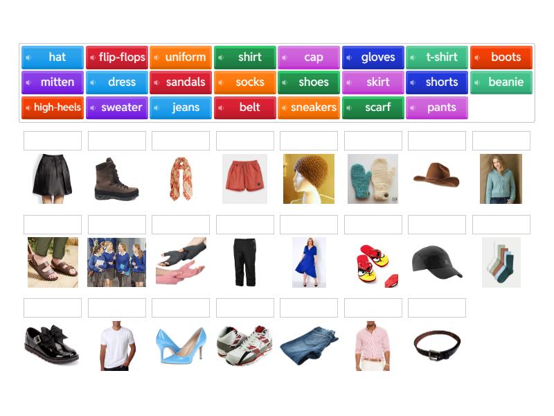 A2-Session 11-Clothes - Match up