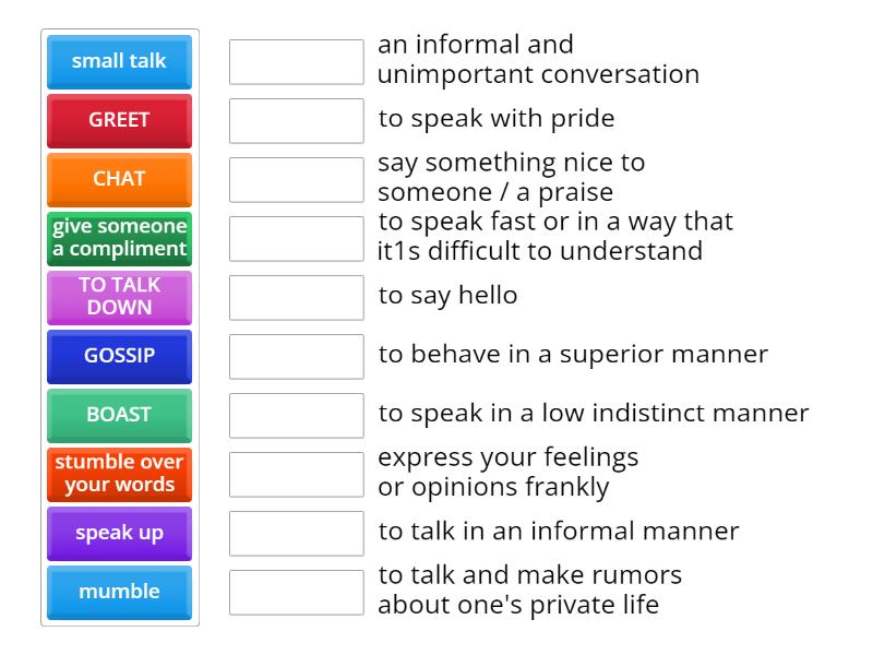 FIRST IMPRESSIONS - Match up