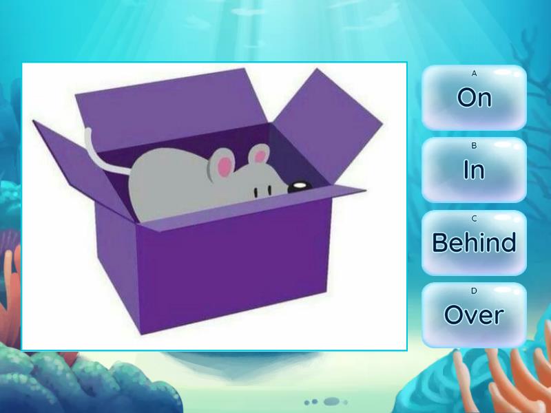 Preposition-Mice Game - Quiz