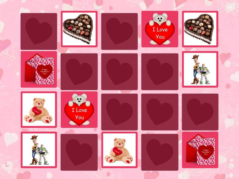 Valentines day! - Matching pairs