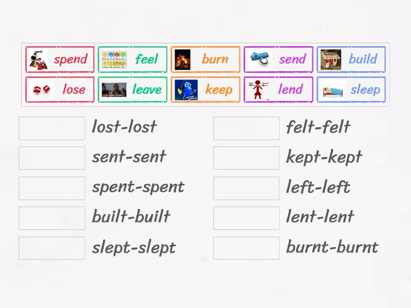 irr verbs - Match up