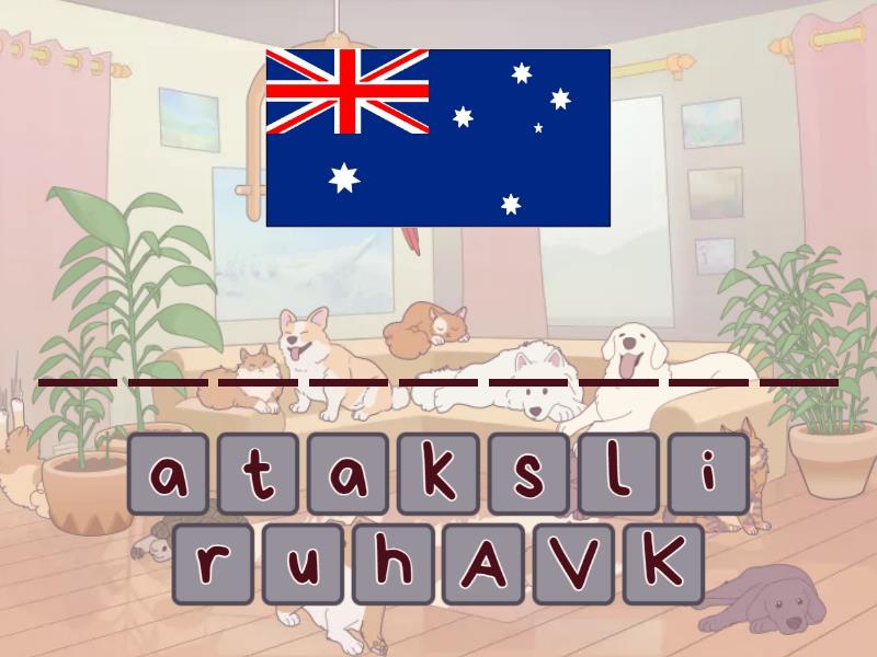 Flags - Spell the word