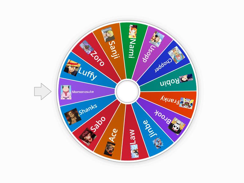 Onepiece by Pepe - Spin the wheel