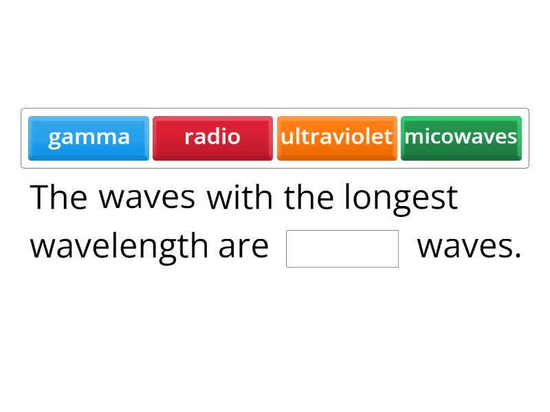 Waves EMS - Complete the sentence