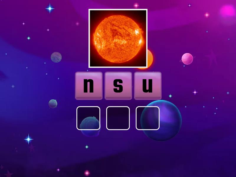 Space day - Anagrama