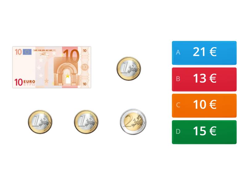Misure di valore: l'Euro - Quiz