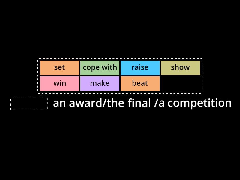 verb-noun combination - Complete the sentence
