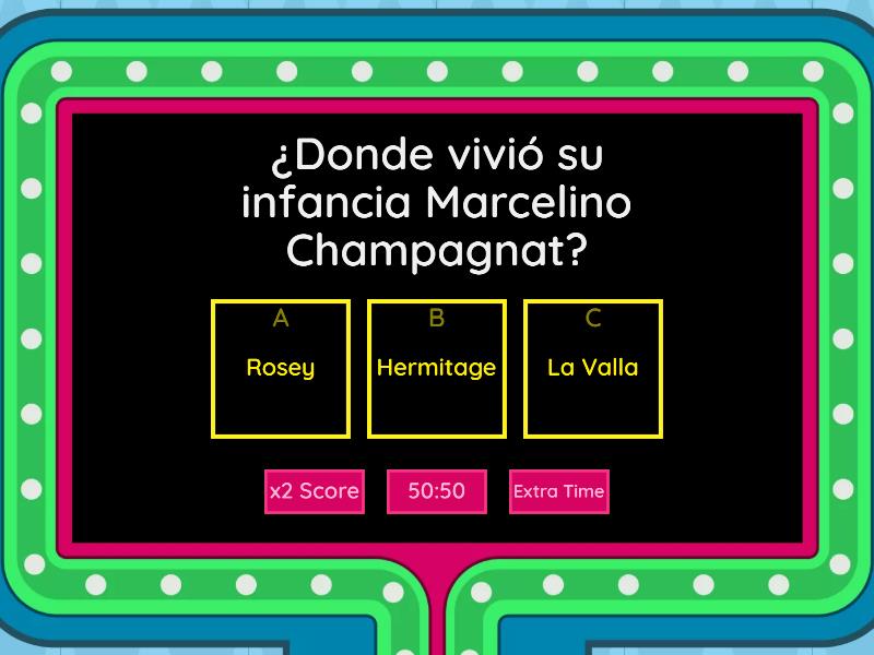 Marcelino Champagnat - Gameshow quiz