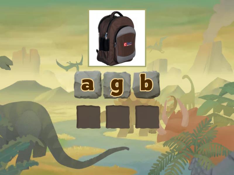 STARTERS clothes 1 - Anagram