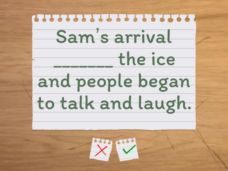 Roadmap B2. Unit 6A. Vocab. Fill in the gaps. + - Flash cards