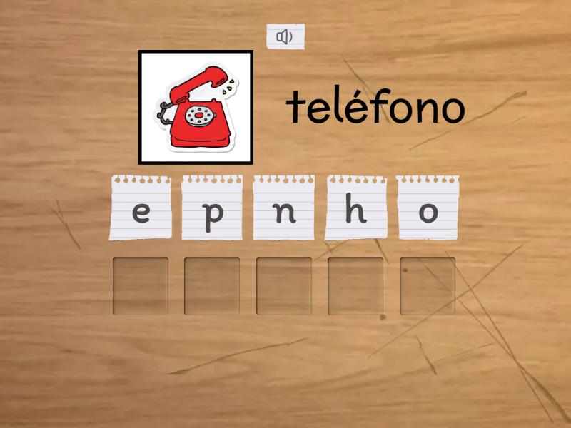 Javier 2º U5W4 Consonant Patterns ph, gh, ck,ng - Anagrama