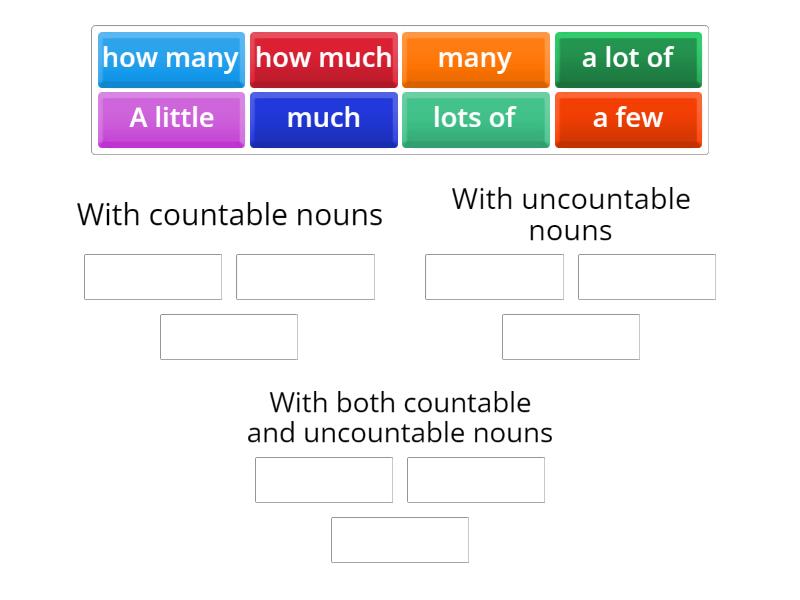 Quantifiers - Group sort