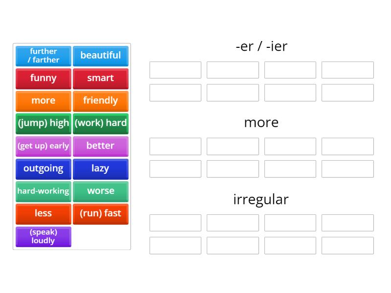 2a Exercise - Group sort