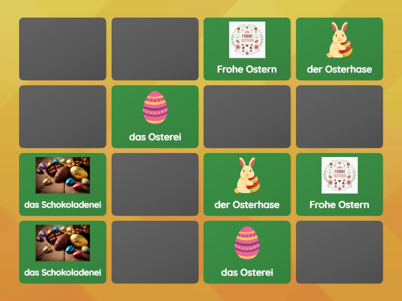 Ostern - Matching pairs