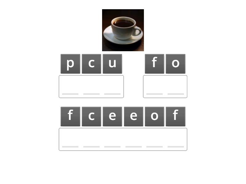 Guess the Objects (Mixture) - Anagrama