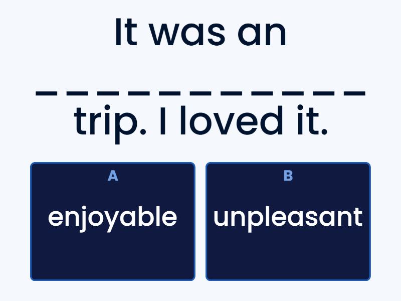 Roadmap B1: Unit 2C - Quiz