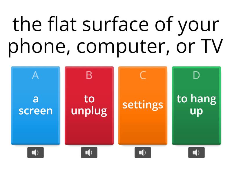 - Unit 6 - Phones and technology - Quiz